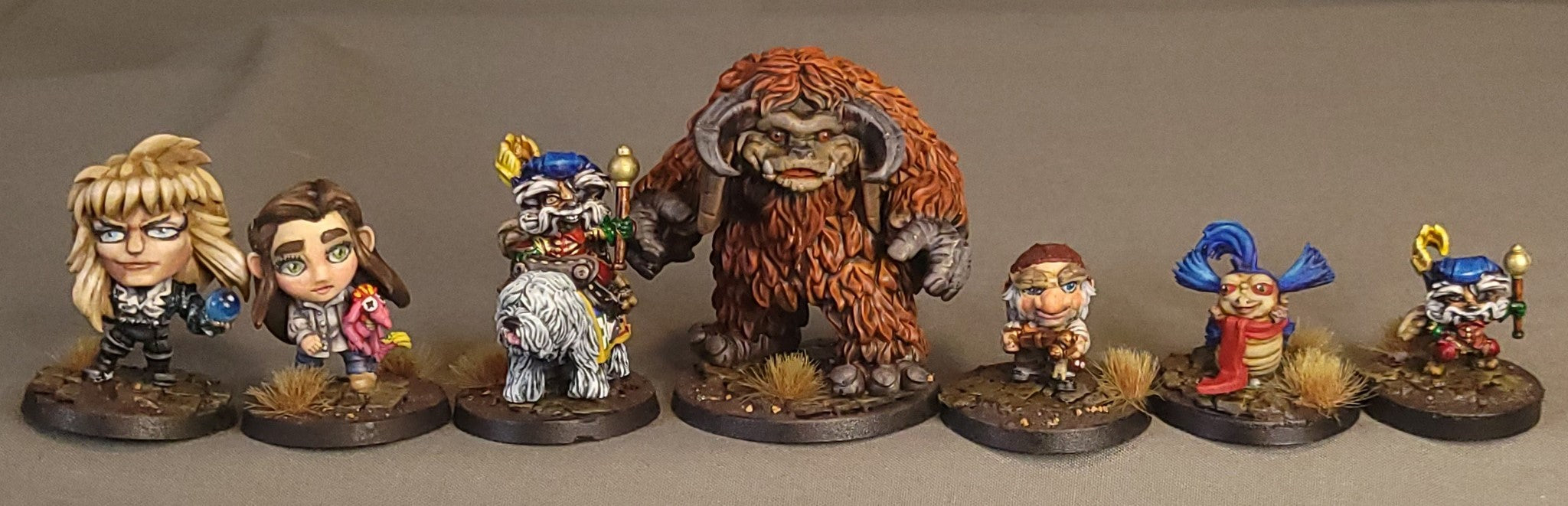 Capsule Chibi - Labyrinth Set of 7 - Unpainted – Impact! Miniatures