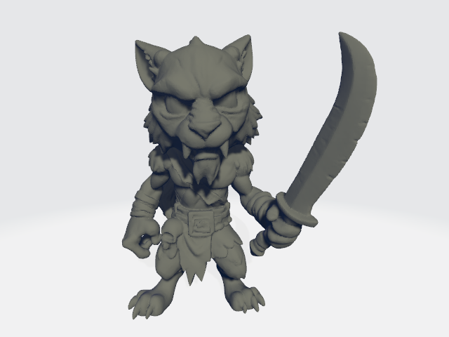 Sabre Cat - Diablo Inspired Demon – Impact! Miniatures