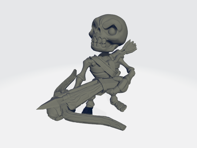 Chibiatures - Skeleton Crossbow #1 – Impact! Miniatures