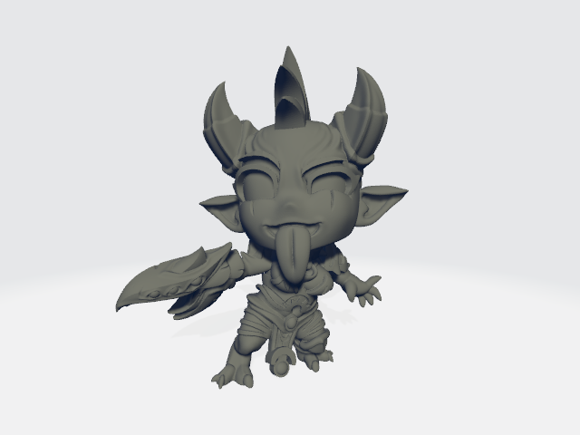 Grimdark Cuteness - Claw Chick #1 – Impact! Miniatures