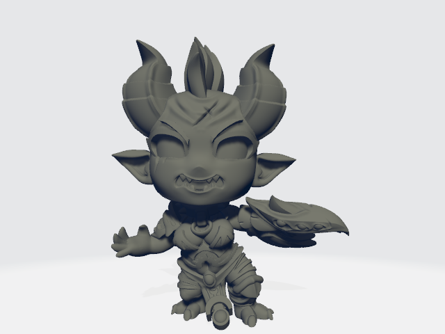 Grimdark Cuteness - Claw Chick #2 – Impact! Miniatures