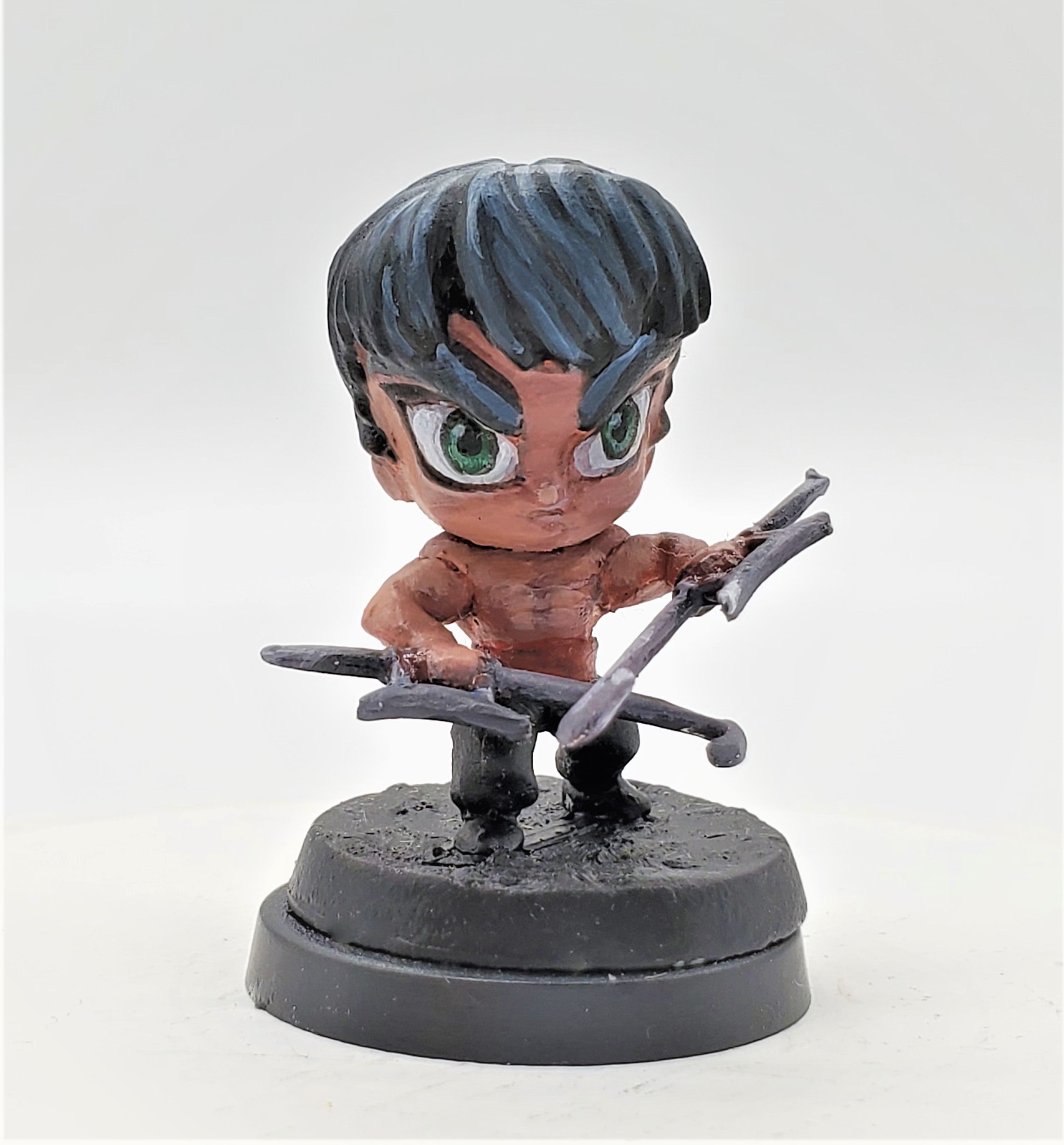 Chibi Kung Fu Master - Hook Blades – Impact! Miniatures