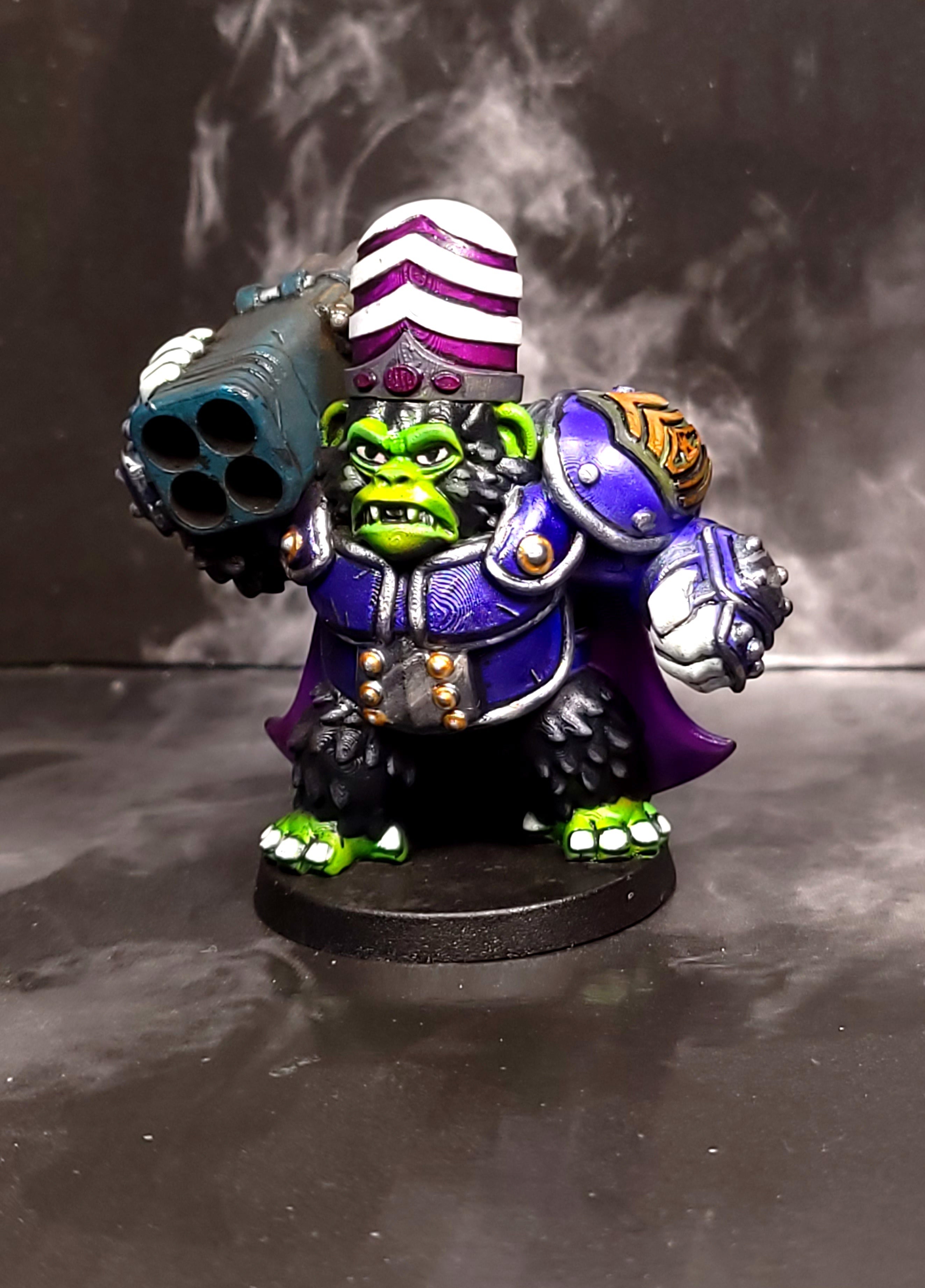 Capsule Chibi - Sergeant Mojo-r Jojo W/Cannon – Impact! Miniatures