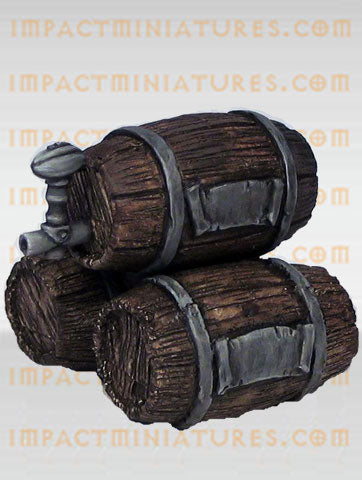 Beer Barrel Pyramid (Metal) EO_BBP1 – Impact! Miniatures
