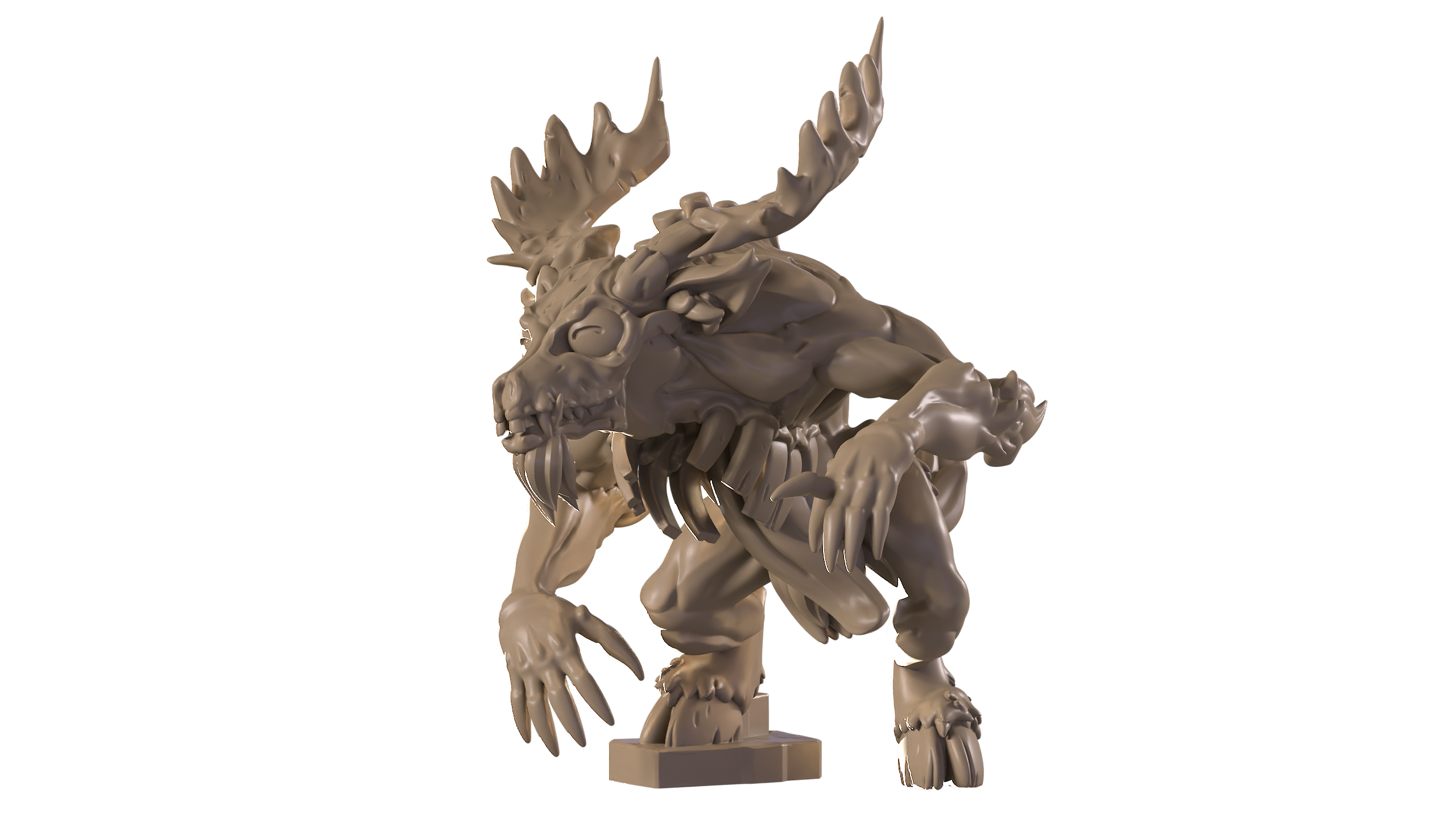 Capsule Chibi - Wendigo – Impact! Miniatures