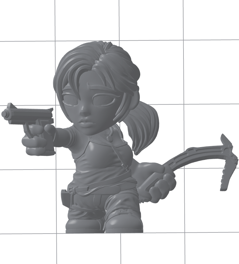 Chibi Ancient Tomb Archaeologist – Impact! Miniatures