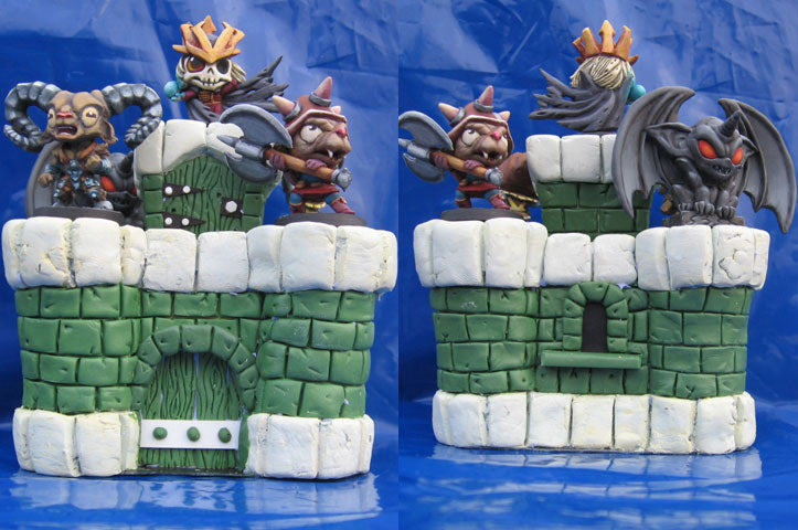 Chibi Fort / Castle with Tower - Great Spawn Point – Impact! Miniatures