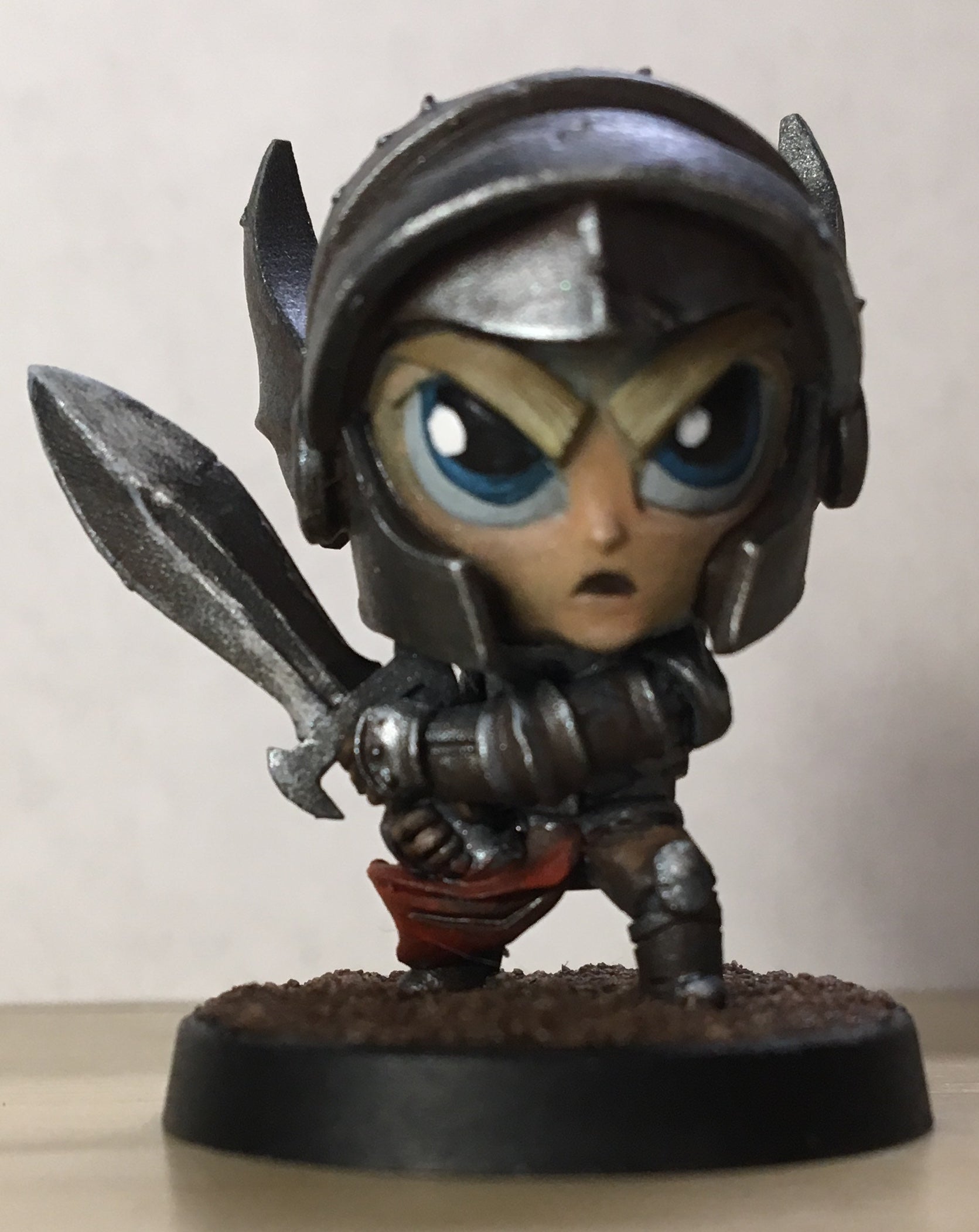 Chibi Human Fighter – Impact! Miniatures