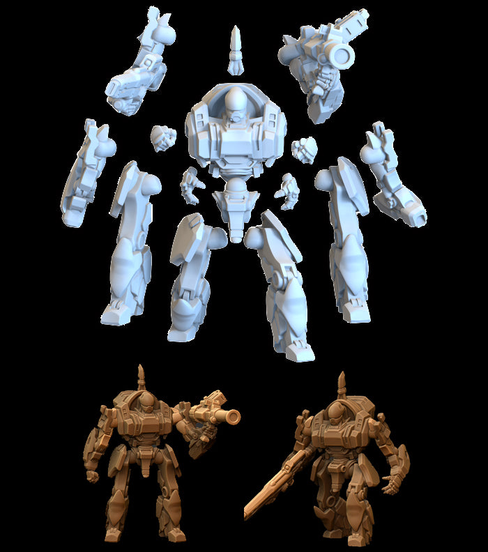 Whisper Mech / Mech - Cutter (All Weapons) – Impact! Miniatures
