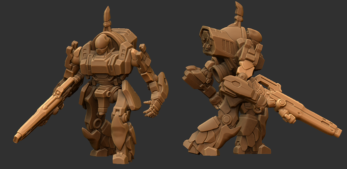 Whisper Mecha / Mech - Cutter Autocannon – Impact! Miniatures