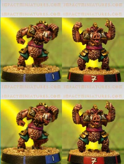 Razorback Expansion (4 figures) (Metal) RB_EXP – Impact! Miniatures