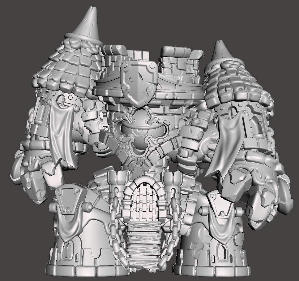 Capsule Chibi - Castle Golem – Impact! Miniatures