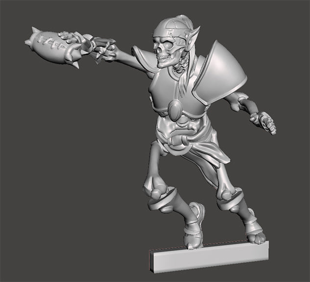 Fantasy Football - Elf Skeleton Elf – Impact! Miniatures