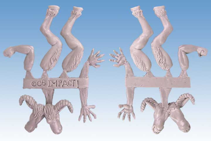 Beastman Mutation Sprue – Impact! Miniatures