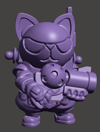 Capsule Chibi - Catto Corps Soldier – Impact! Miniatures