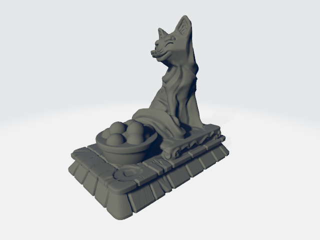 Capsule Chibi - Japanese Terrain - Fox – Impact! Miniatures