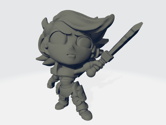 Capsule Chibi - Rider Girls - Joan – Impact! Miniatures