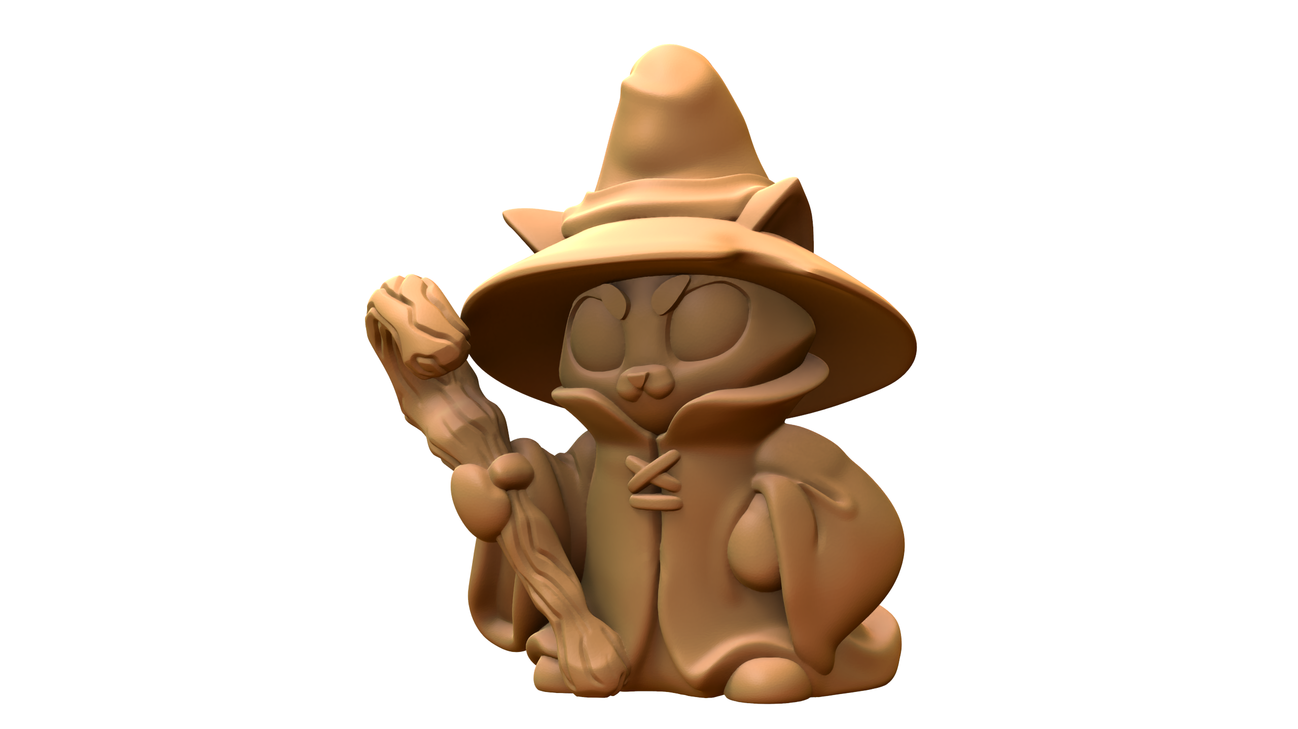 Capsule Chibi - Black Cat Mage – Impact! Miniatures