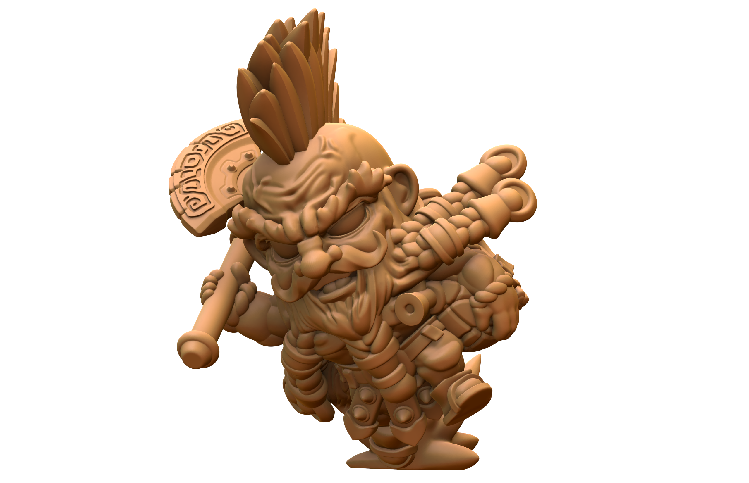Capsule Chibi - Brön the Bagpipe – Impact! Miniatures