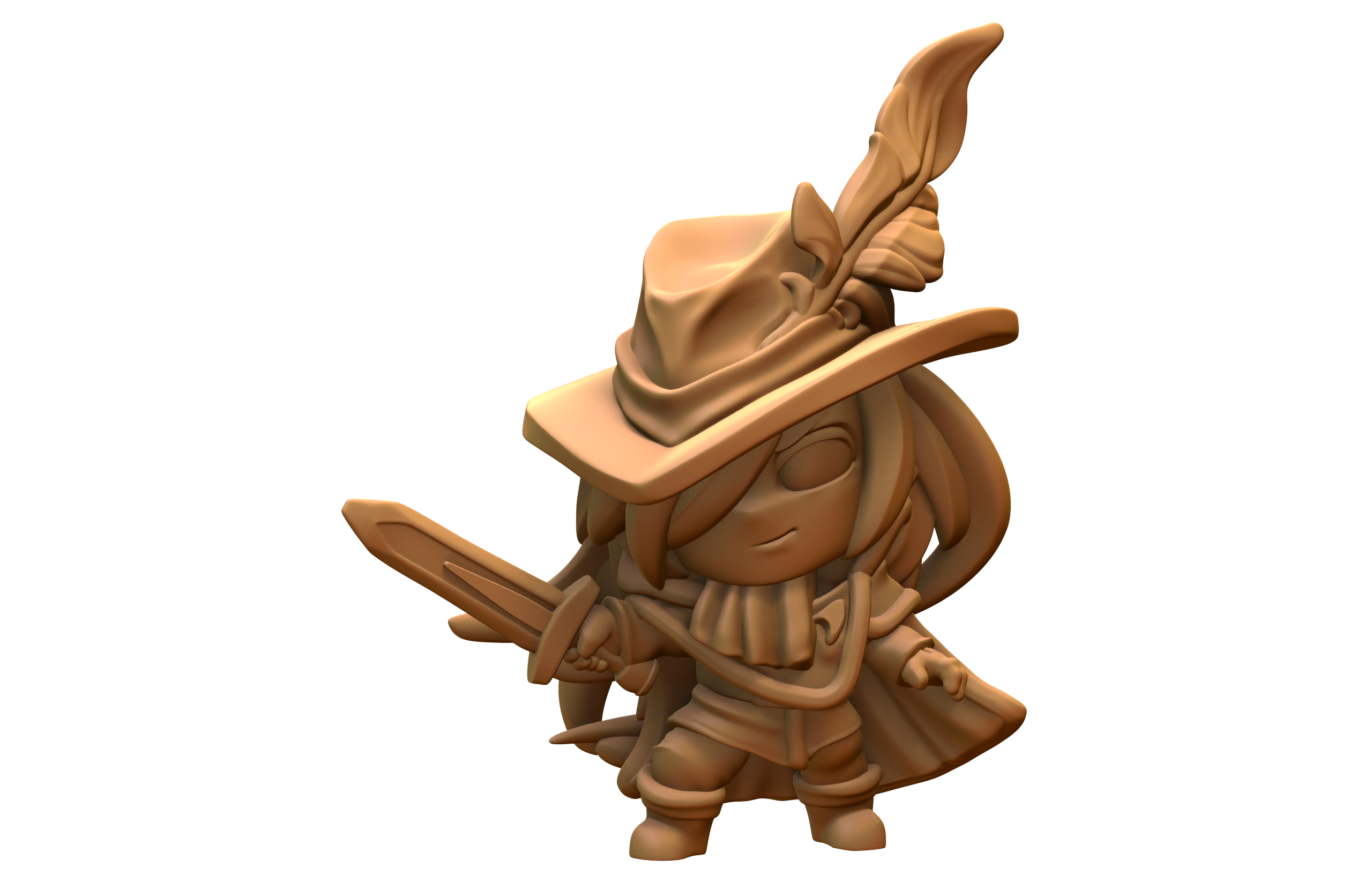 Capsule Chibi - Red Mage – Impact! Miniatures