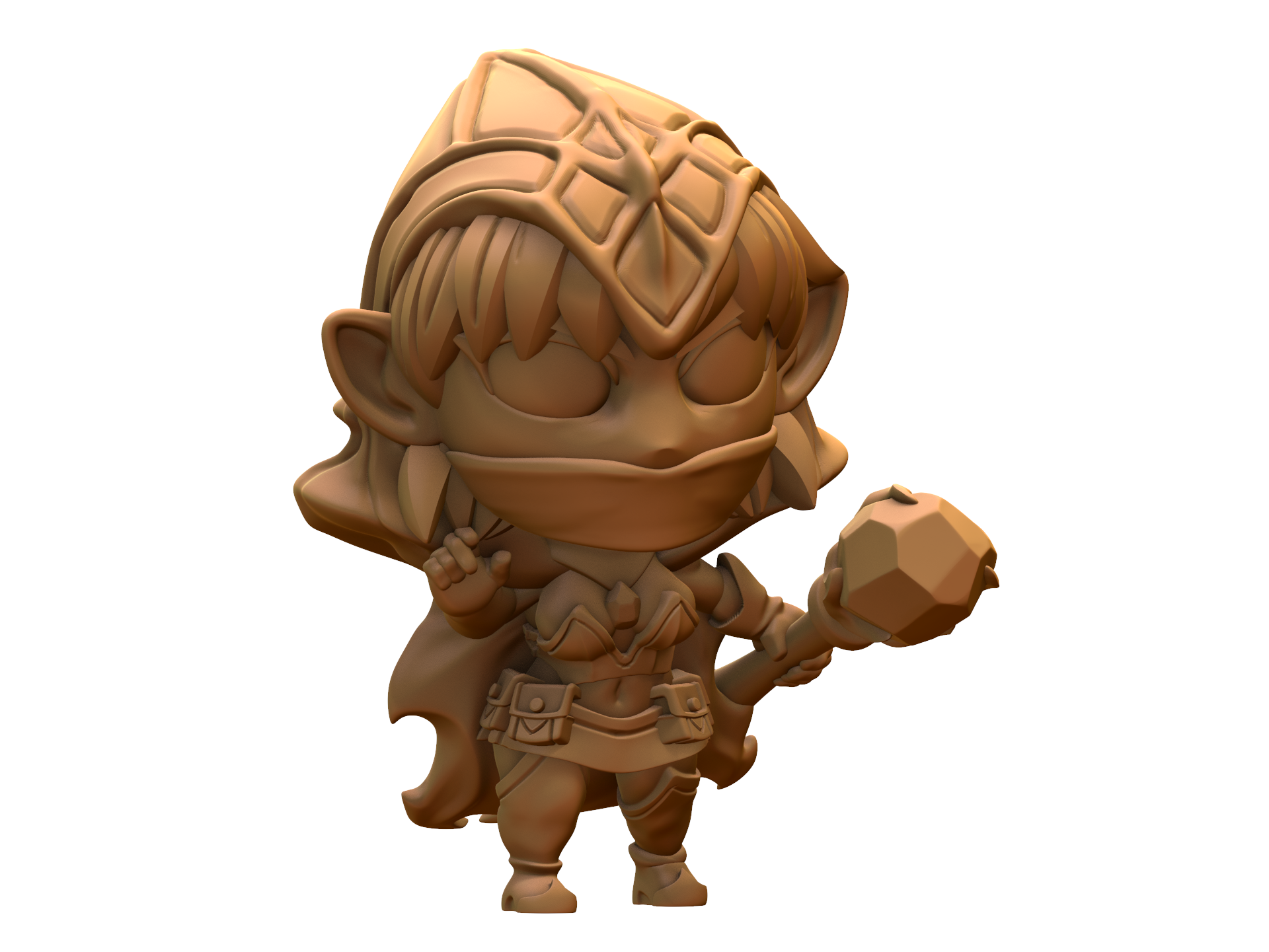 Capsule Chibi - Dark Elf Mage – Impact! Miniatures