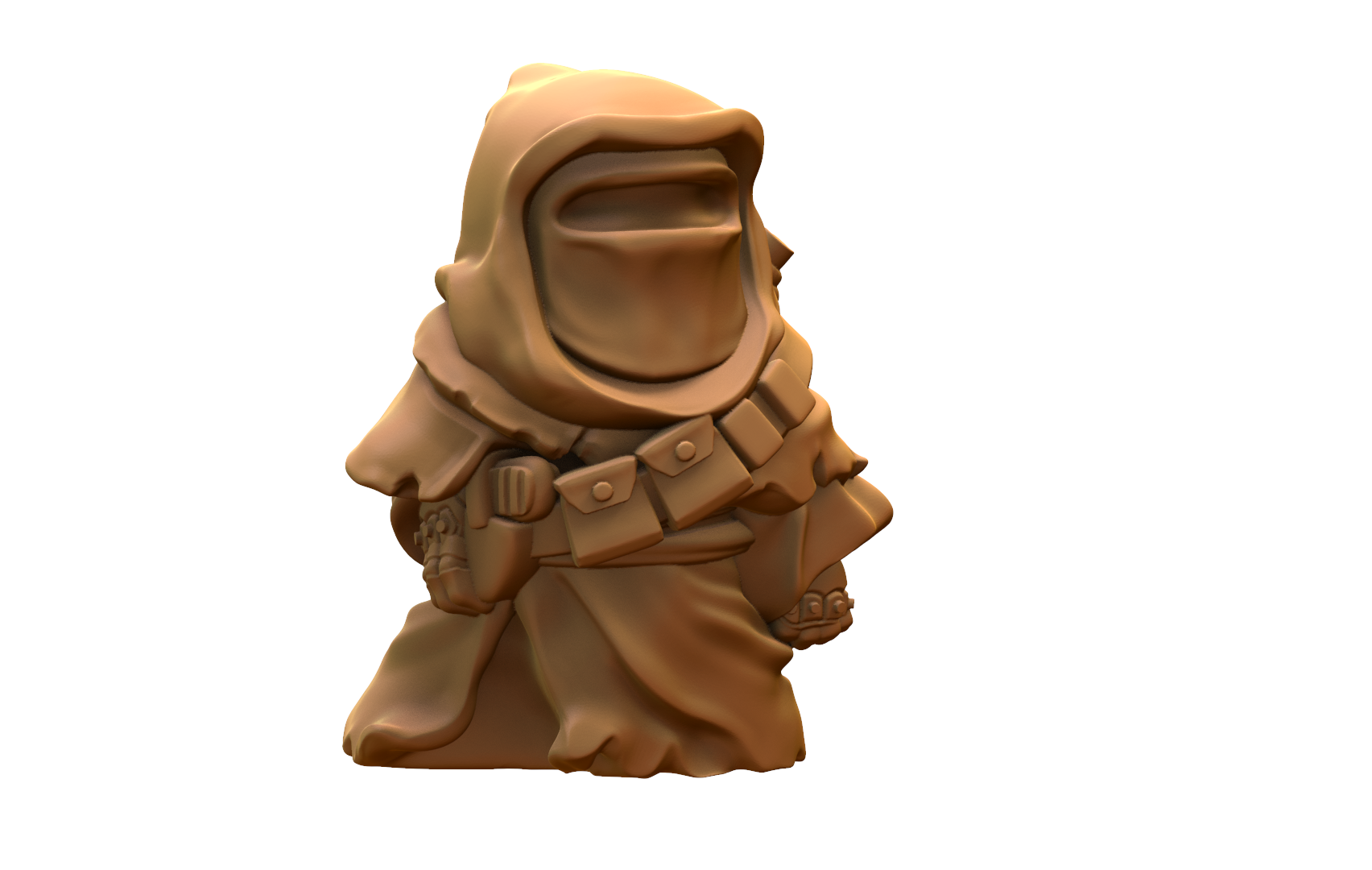 Capsule Chibi - Space Wars - Levi the Jawa Jedi (Standing) – Impact ...