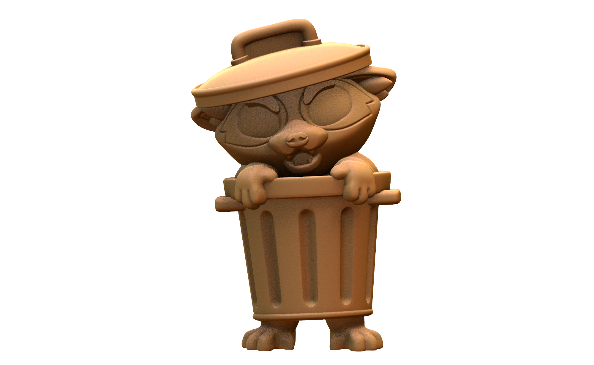 Capsule Chibi - Garbage Gang - Trash Can – Impact! Miniatures